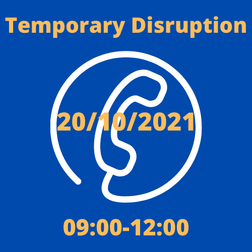 Temporary Disruption to Phone System - Vaults Security